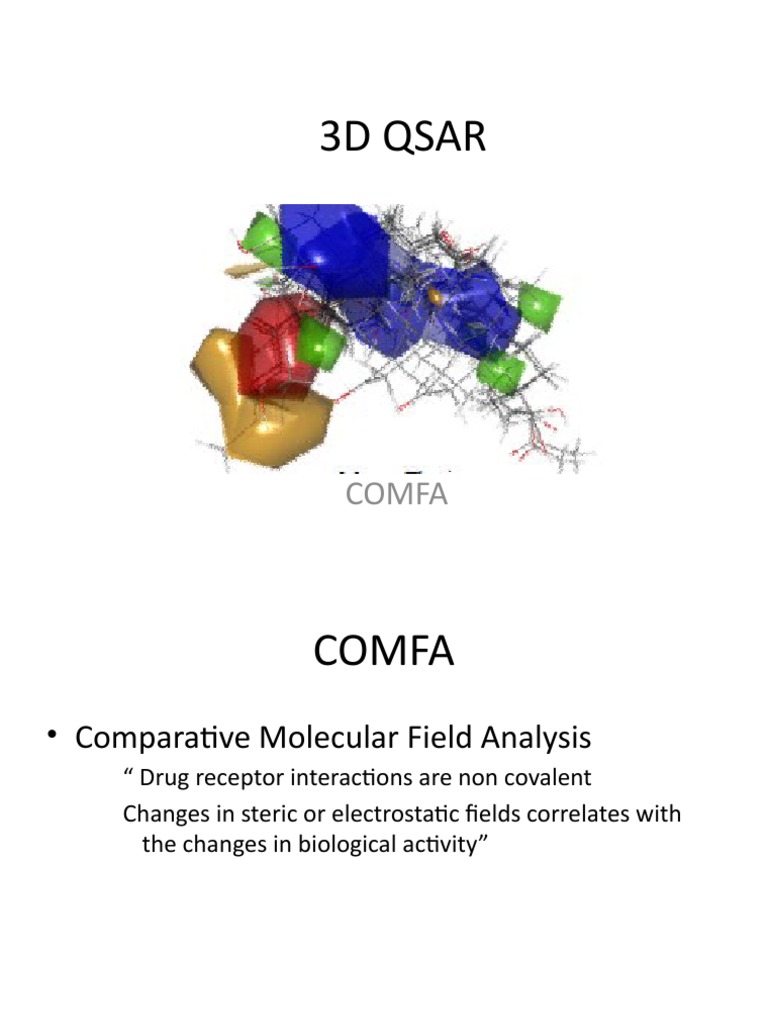 3D Qsar | PDF | Quantitative Structure–Activity Relationship | Hydrogen ...