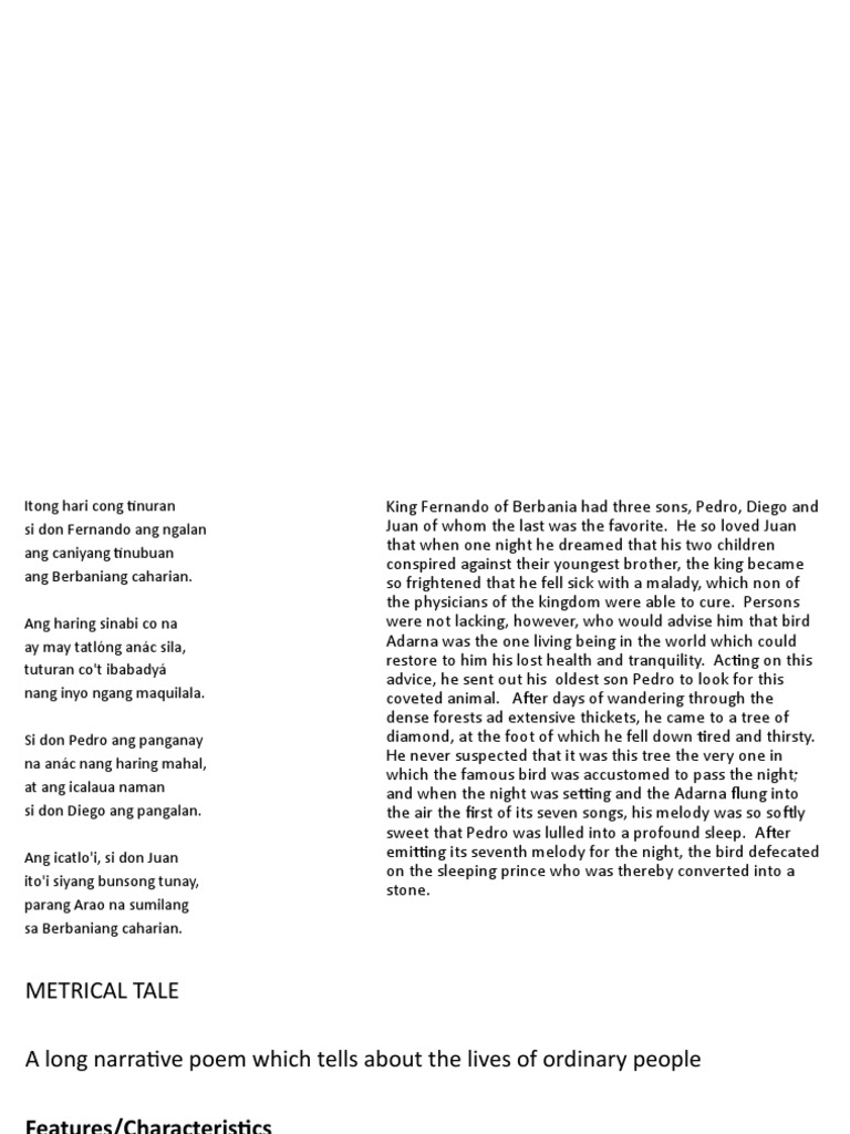 Metrical Tale | PDF | The Canterbury Tales | Poetry