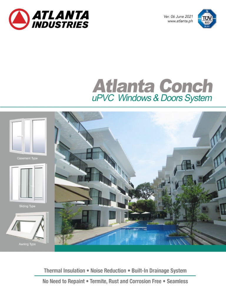 Atlanta Conch UPVC Windows & Door System | PDF