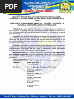 Executive Order BDC | PDF | Chairman | Justice