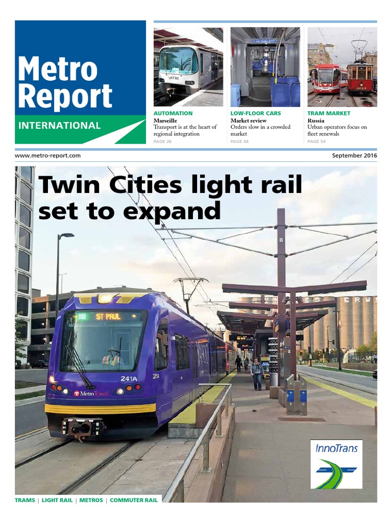 Twin Cities Light Rail Set To Expand | PDF | Track (Rail Transport ...