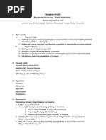 Filipino Dula Dulaan Script | PDF