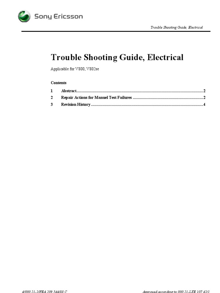 Electrical Repair Guide for V800 | PDF | Usb Flash Drive | Mobile ...