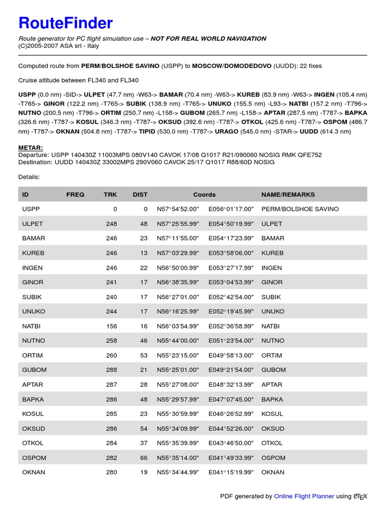 Uspp Uudd | PDF | Aircraft | Aviation