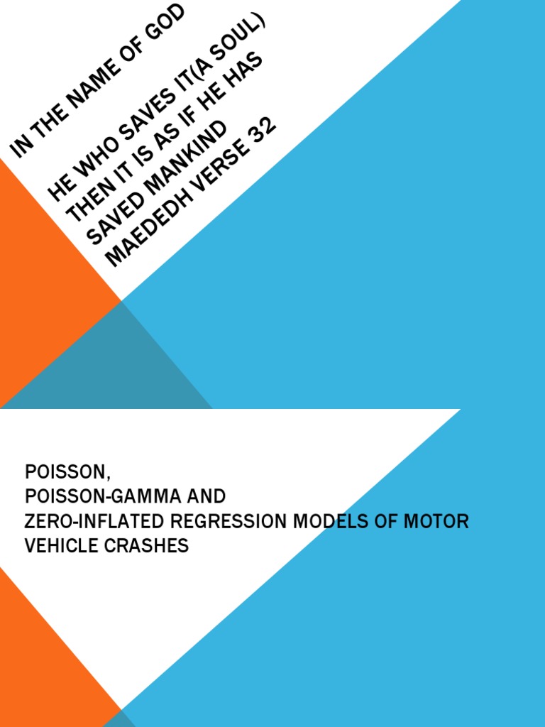 Poisson, Poisson-Gamma and Zero-Inflated Regression Models | PDF ...