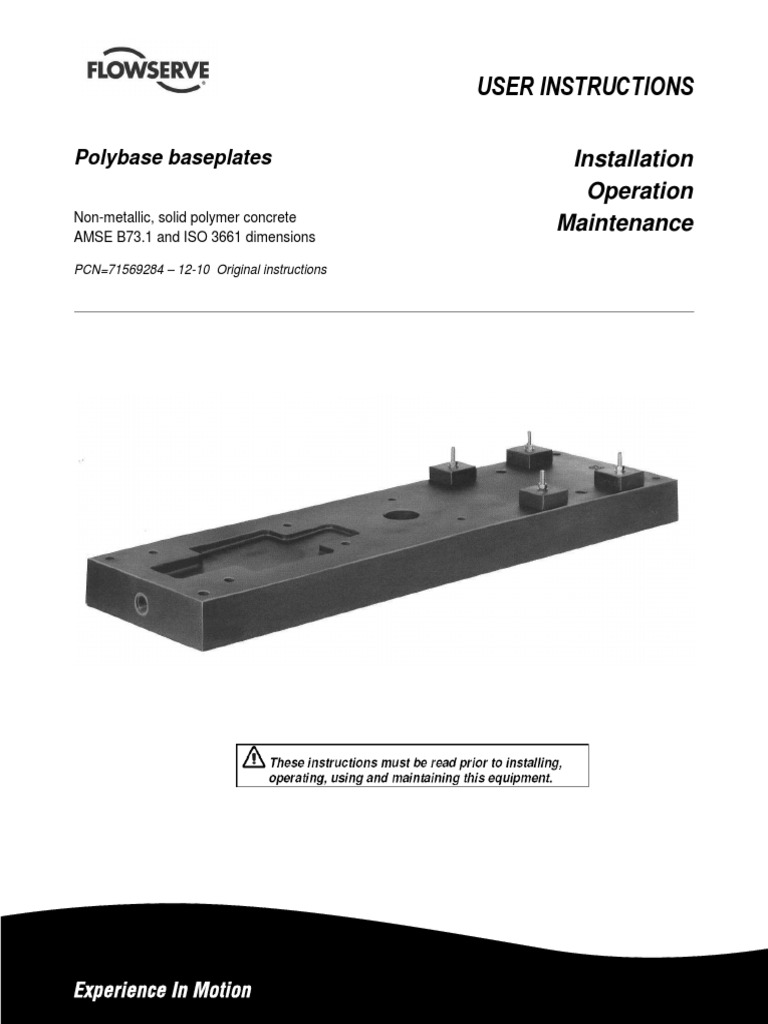 Polybase Base Plate | PDF | Chlorine | Materials