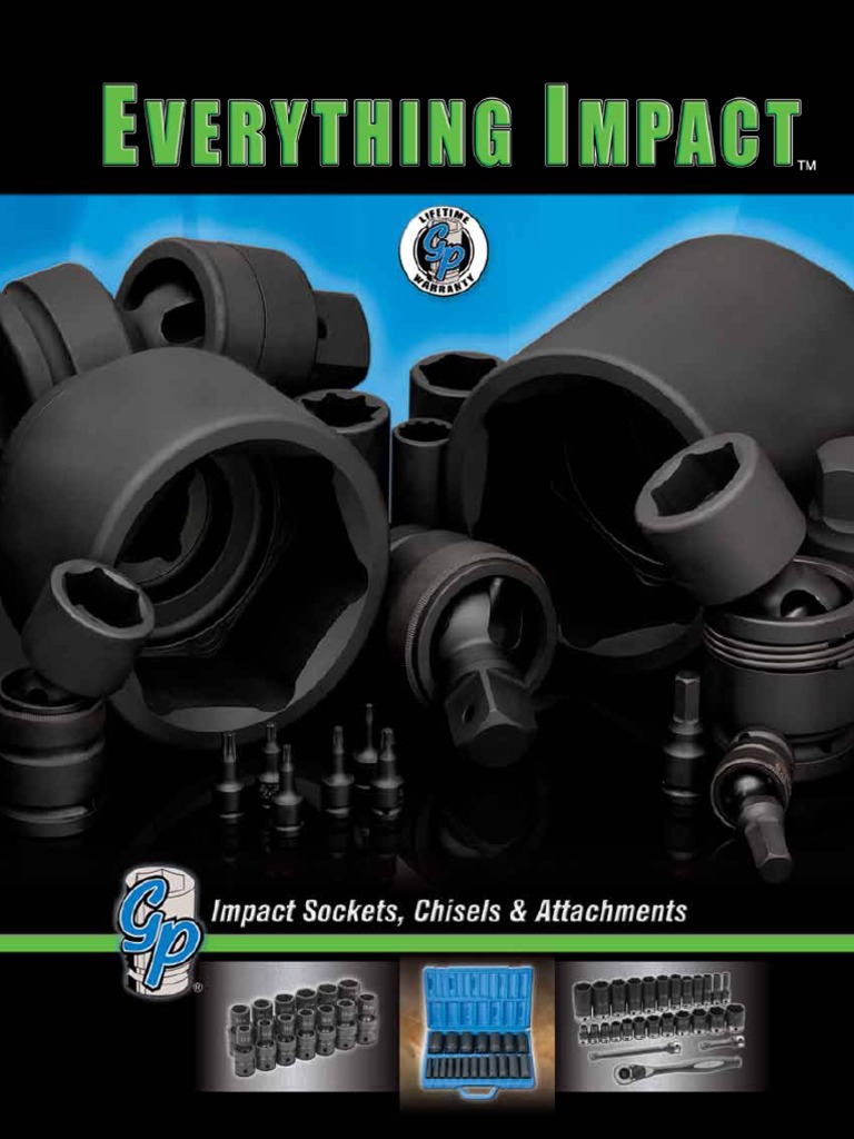 GP Socket Product Catalog | PDF | Manufactured Goods