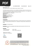 EN ISO 11612:2008 Fabric Test Report | PDF | Building Engineering ...