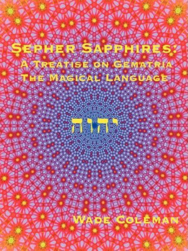 Gematria - Sepher Sapphires Volume 1 PDF | PDF | Hermetic Qabalah ...