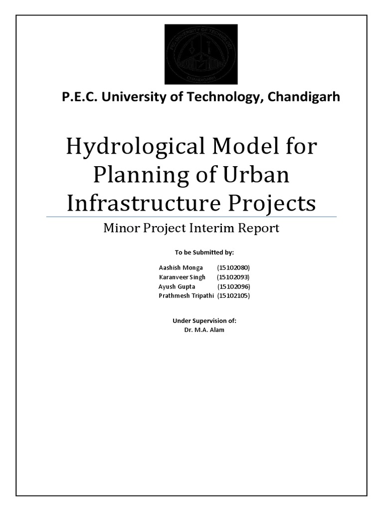 Hydrological Model For Urban Infrastructure | PDF | Surface Runoff ...