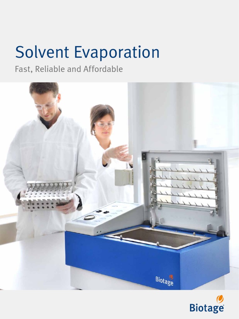 Biotage Solvent Evaporation Catalogue | PDF | Solvent | High ...