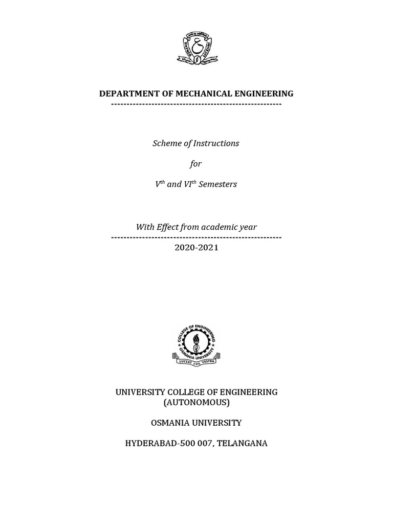 AICTE Model Curriculum Scheme2020-2021 - 06.02.2021 | PDF | Pump ...