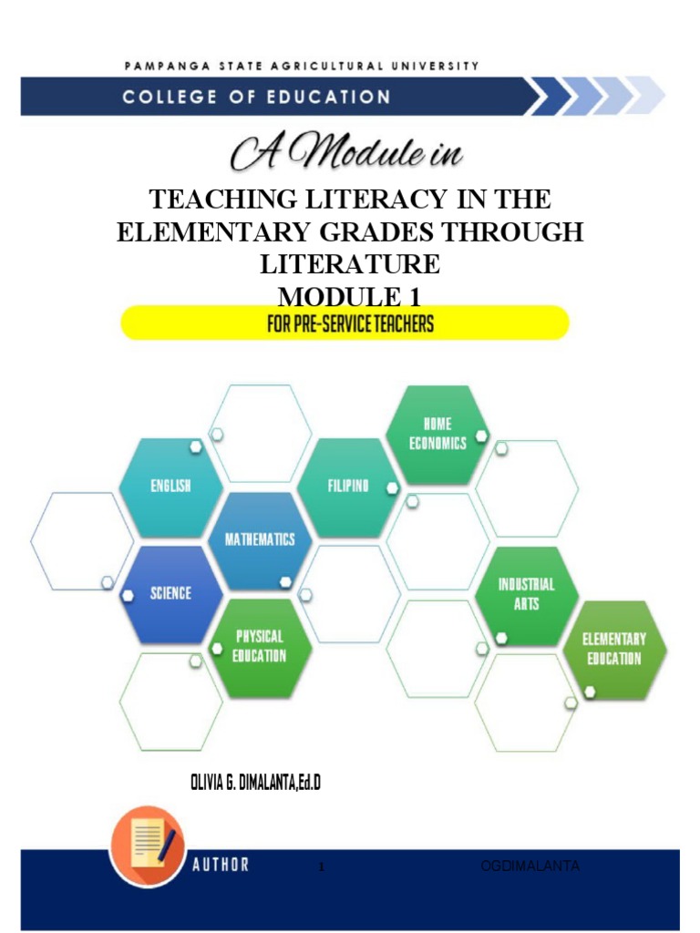 Literacy Module 1 Ogdimalanta | PDF | Reading Comprehension | Pedagogy
