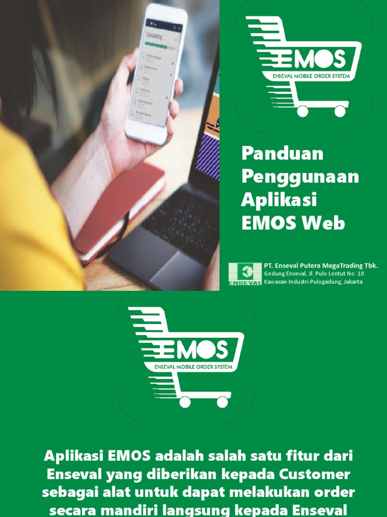 Panduan Aplikasi EMOS Web Enseval | PDF | Pengelolaan Keuangan & Uang