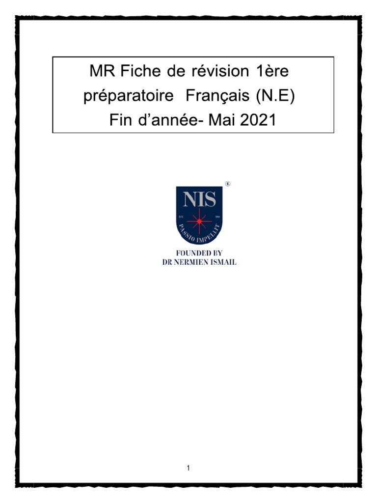 MR Revision Fin D'annee Mai 2021 | PDF | Train | Camping