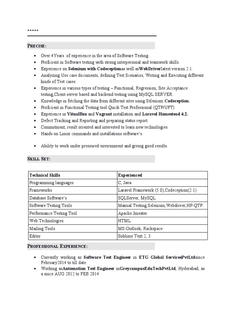 Proficient in Functional Testing Tool Quick Test Professional (QTP/UFT ...