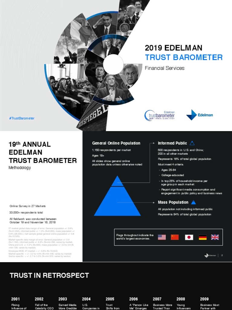 2019 EDELMAN: Trust Barometer | PDF | Cryptocurrency | Economies