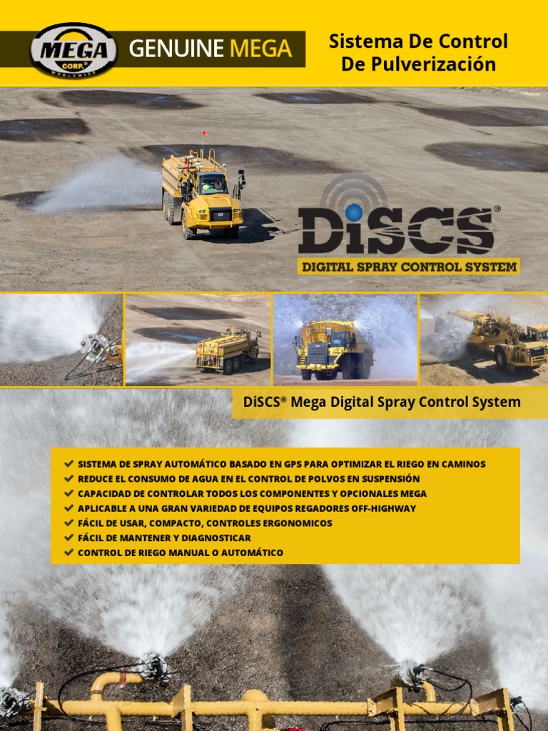 Mega DiSCS 2.0 SPA | PDF | Riego | Sistema de Posicionamiento Global