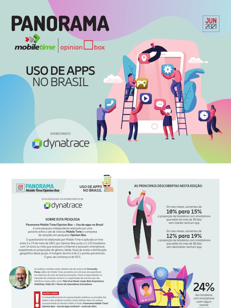 Panorama APPS-JUN2021 FINAL | PDF | Aplicativo para celular | Celulares