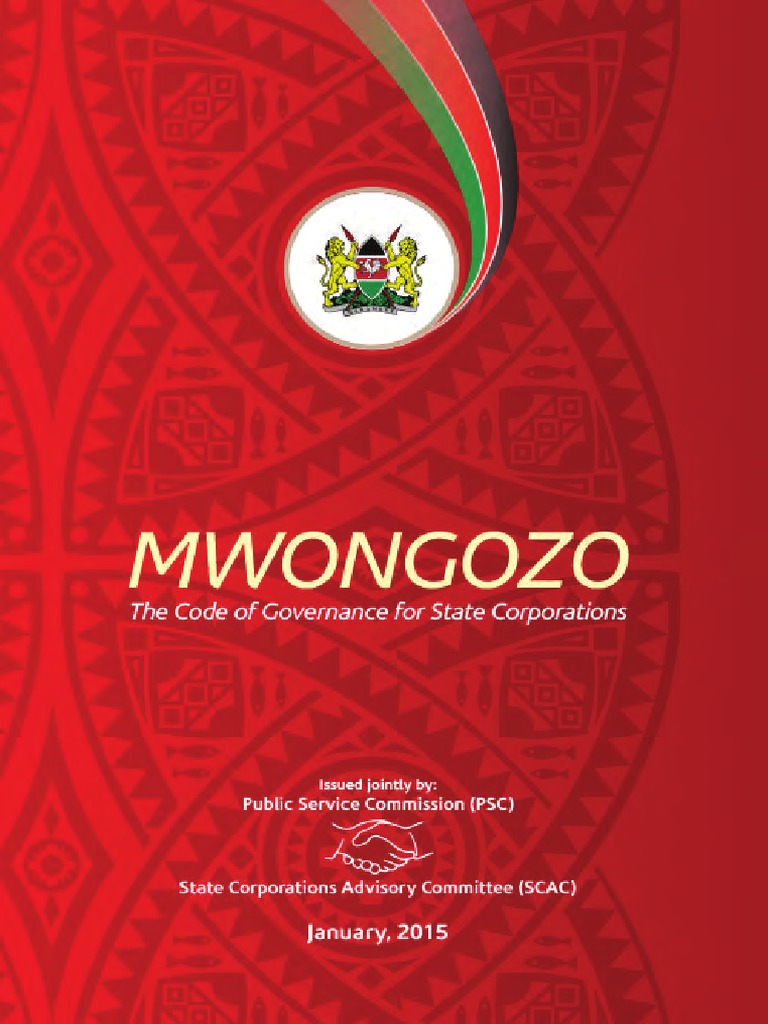 Mwongozo | PDF | Governance | Corporate Governance