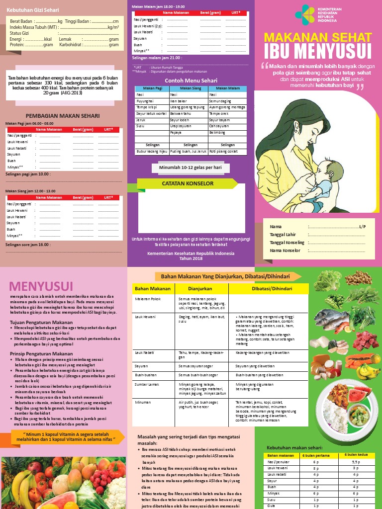 MAKANAN SEHAT IBU MENYUSUI-min | PDF