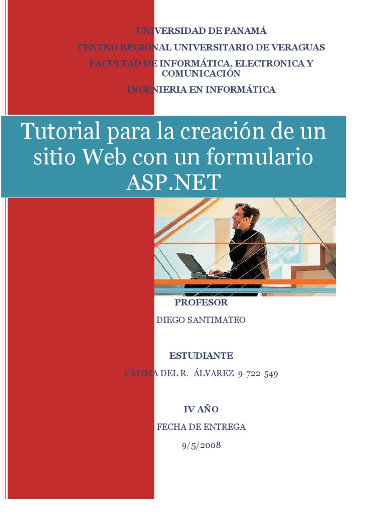 Tutorial para Crear Formulario ASP (Fátima Álvarez) | PDF | Microsoft ...
