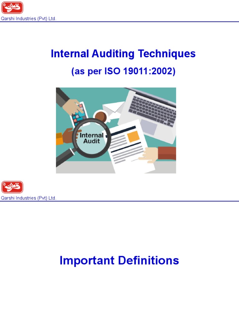 Internal Audit | PDF | Auditor's Report | Audit