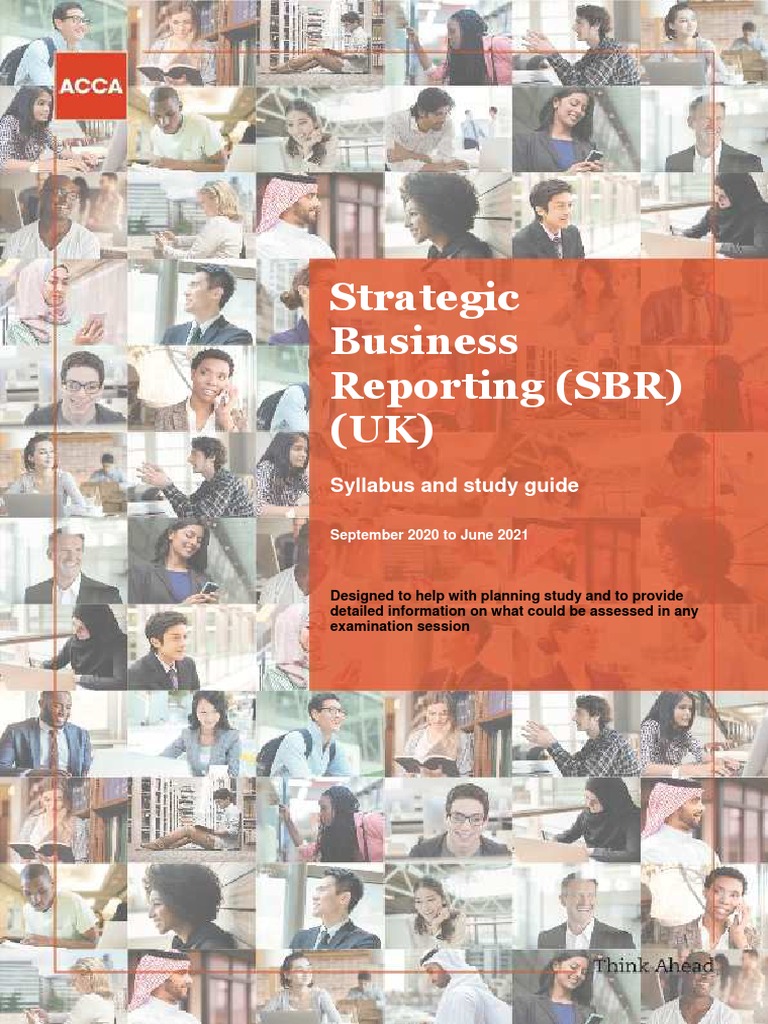 Strategic Business Reporting (SBR) (UK) : Syllabus and Study Guide ...