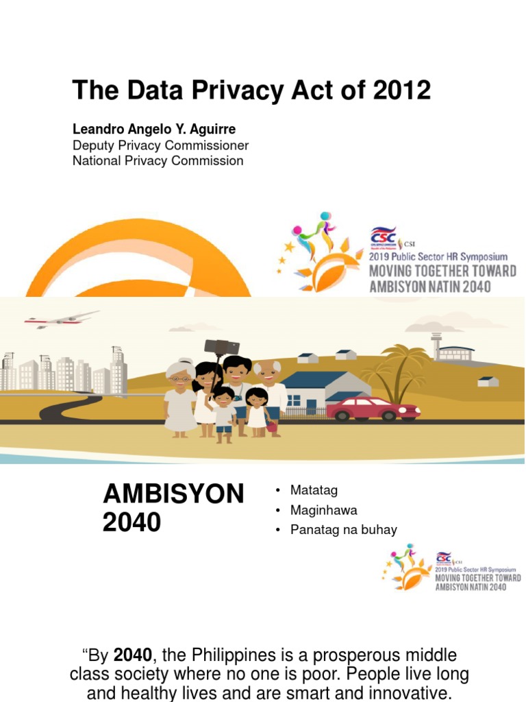 Principles of The Data Privacy Act - Leandro Angelo Y Aguirre | PDF ...