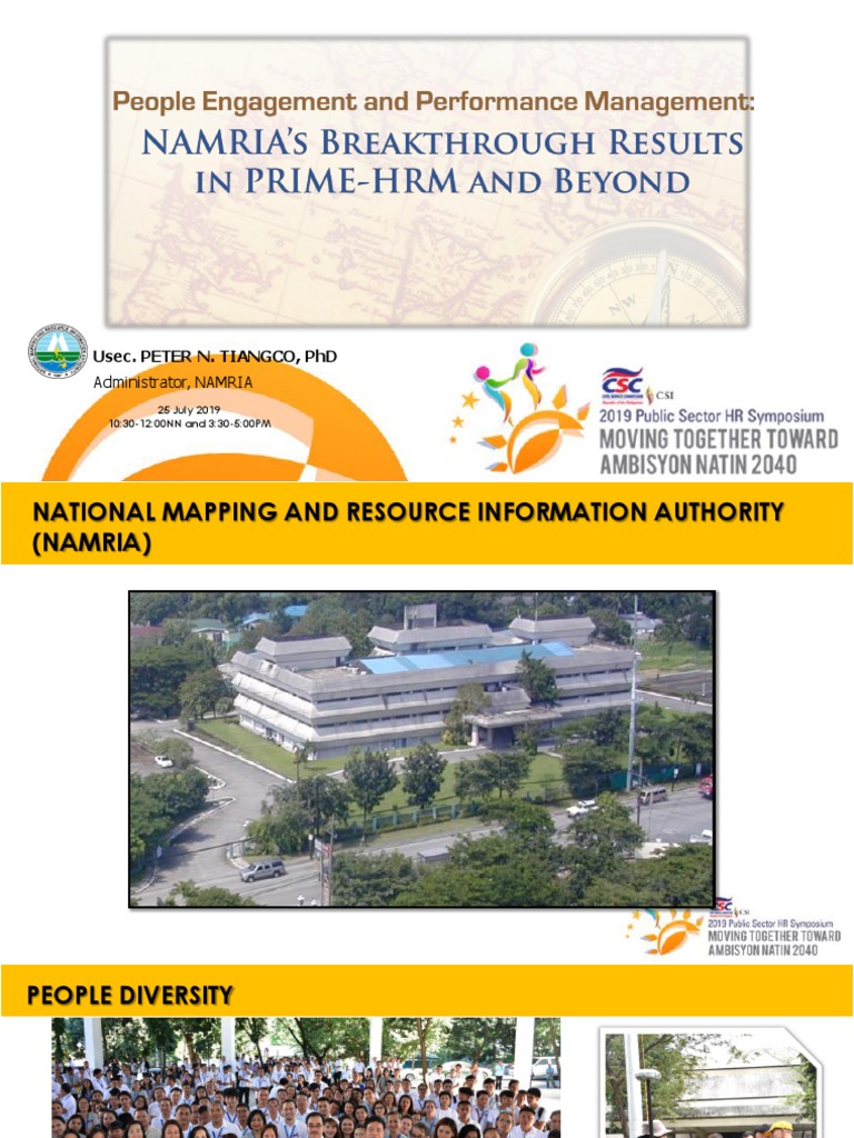 NAMRIA Performance Management | PDF | Iso 9000 | Quality Management System