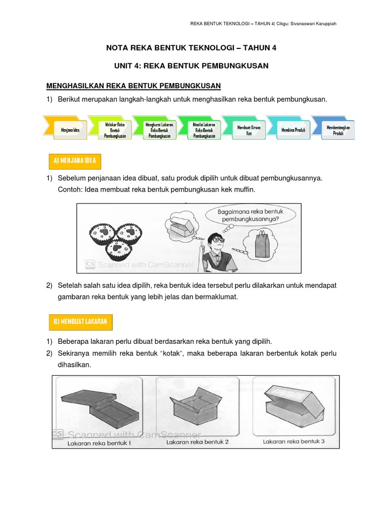 Nota RBT - Tahun 4 | PDF
