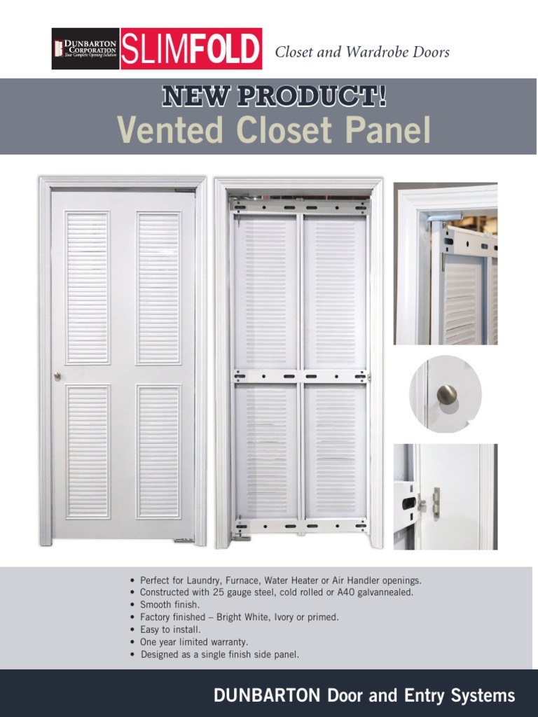 SF106 Vented Furnace Door 11 - 20 | PDF | Door | Building Engineering