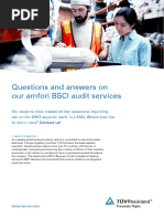 amfori BSCI Platform User Guide | PDF | Audit | Auditor's Report