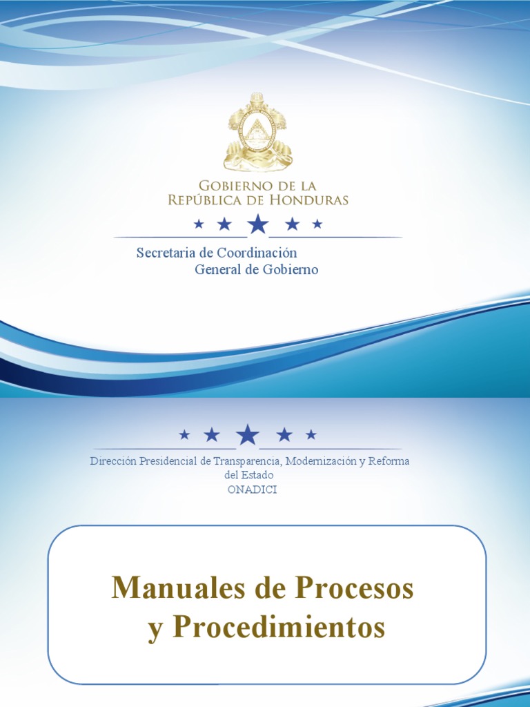 Presentacion Manuales de Proceso y Procedimientos | PDF | Reclutamiento ...