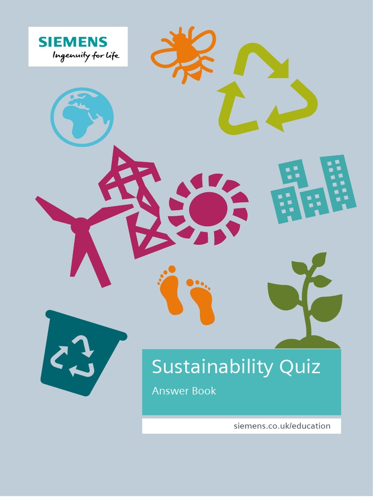 Sustainability Quiz for Kids | PDF | Recycling | Waste