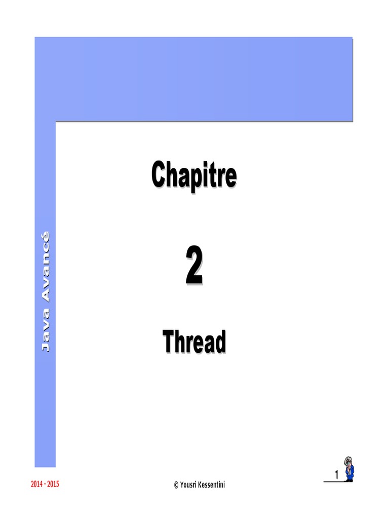 02 Thread | PDF | Java (Langage de programmation) | Thread (informatique)
