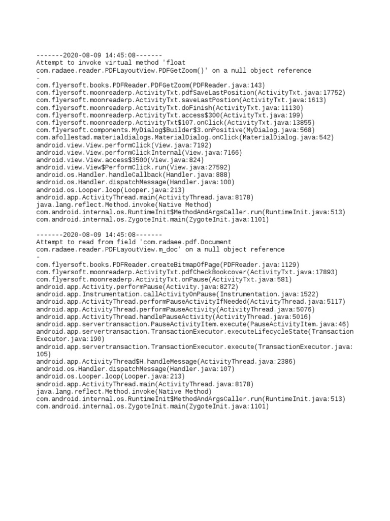 Errpro 500051 08.09 | PDF | Java Specification Requests | Java ...