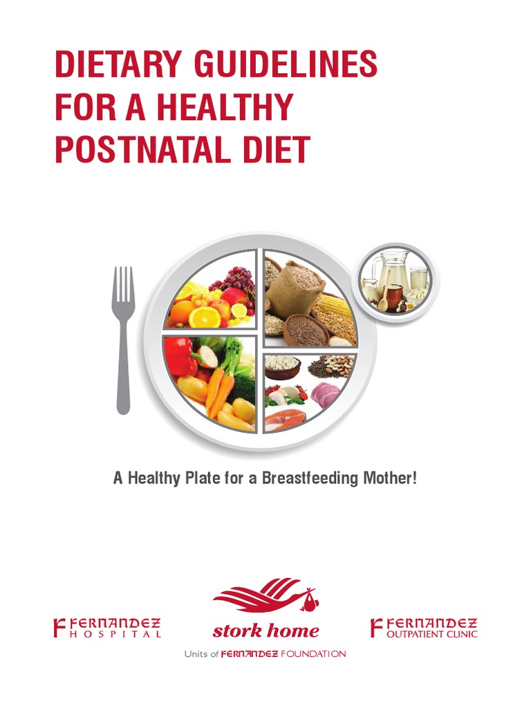 Dietary Guidelines For A Healthy Postnatal Diet | PDF | Breastfeeding ...