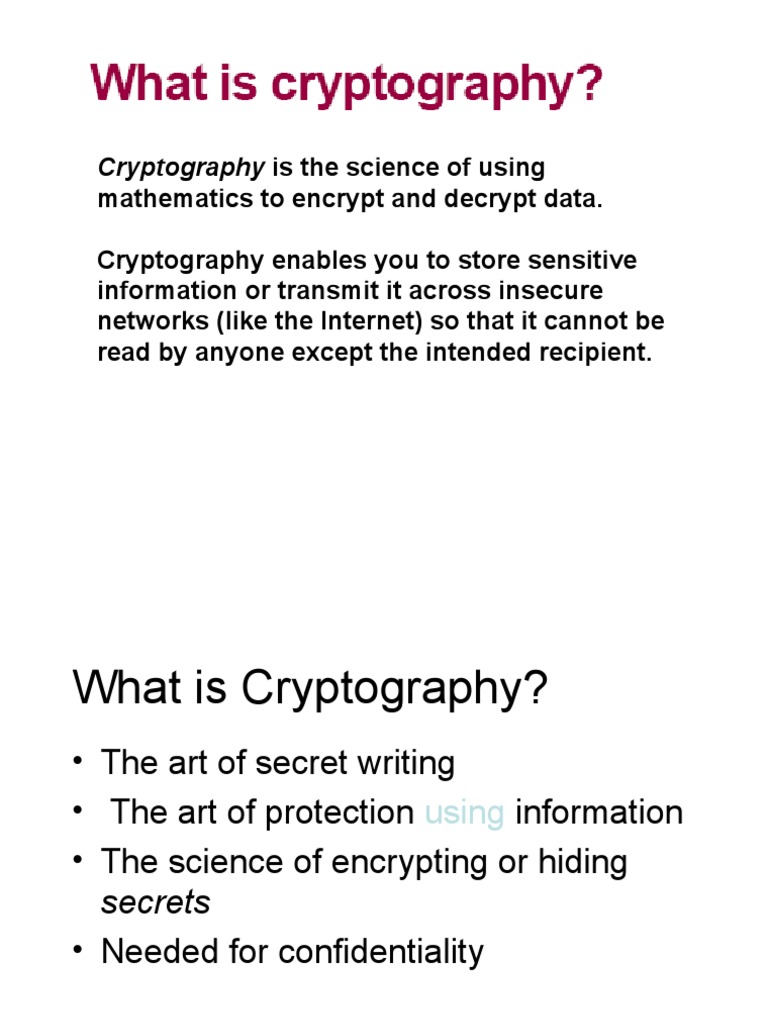 Cryptography Basics for Beginners | PDF | Cryptography | Cyberspace