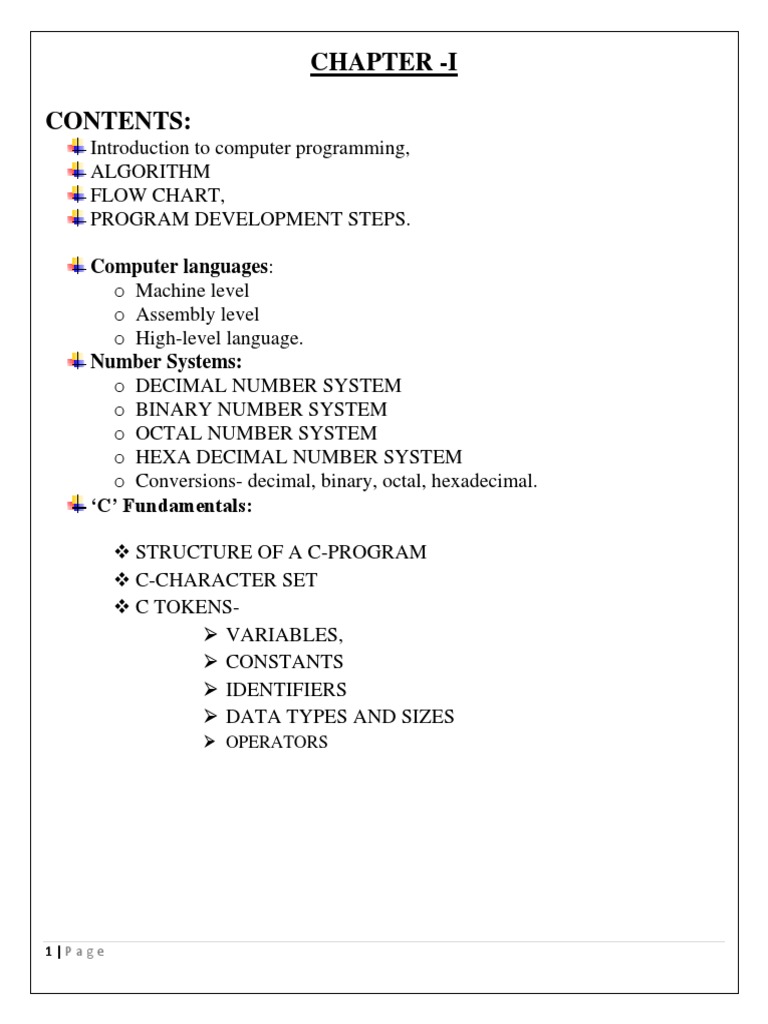C Programming UNIT 1 | PDF | Assembly Language | Data Type