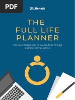 12 Week Year Planner | PDF