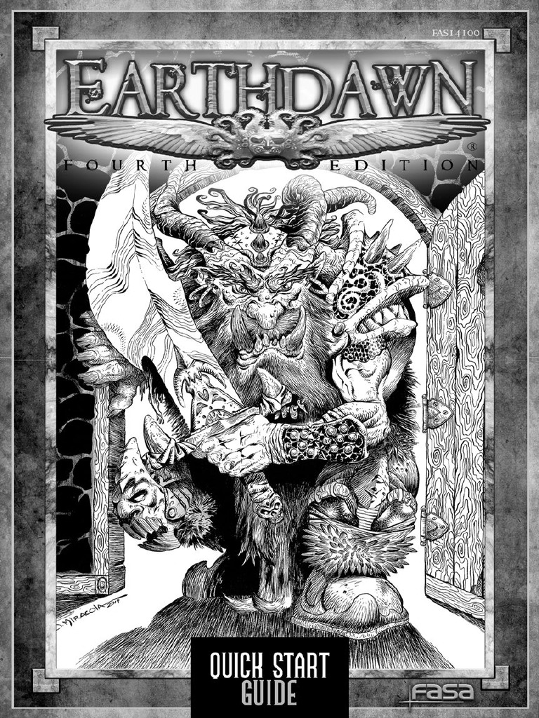FAS14100 Earthdawn 4e - Quick Start Guide (08-2017) | PDF | Leisure