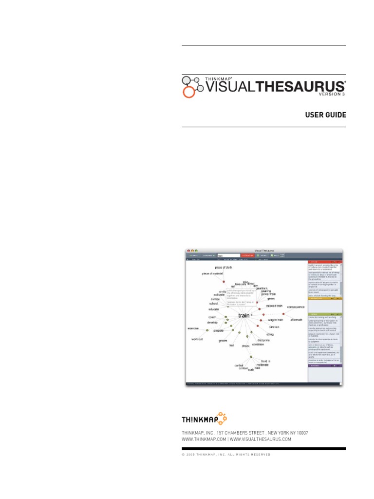 User Guide: Thinkmap, Inc - 157 Chambers Street - New York Ny 10007 ...