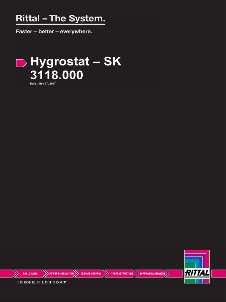 Rittal SK 3118 000 Datasheet | PDF