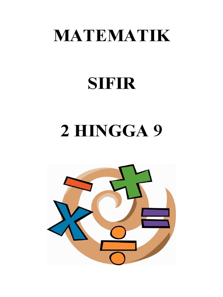 Cover Buku Skrap Sifir | PDF