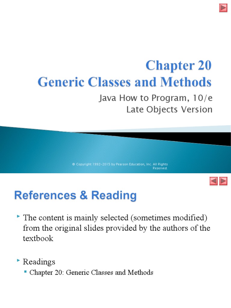 6 Generic Classes And Methods Pdf Method Computer Programming Parameter Computer