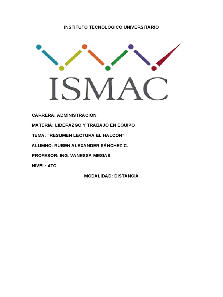 Lectura El Halcon | PDF