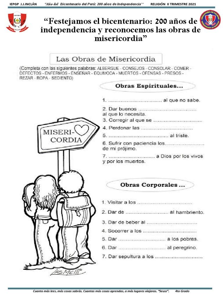 Ficha de Religion 15 | PDF | Religión y espiritualidad