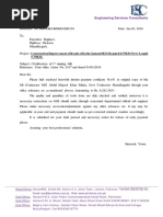 Letter To Consultants For Mobilization at Site | PDF
