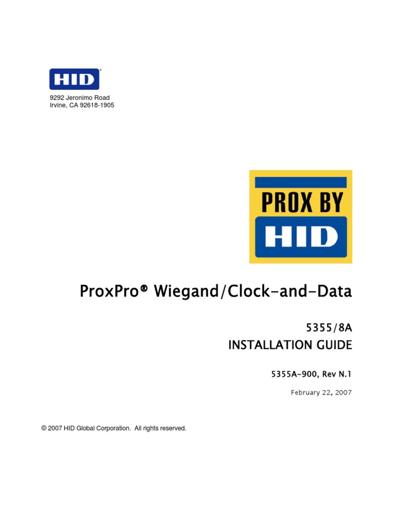 Hid 5355agk00-S107r Inglés | PDF | Switch | Computer Terminal